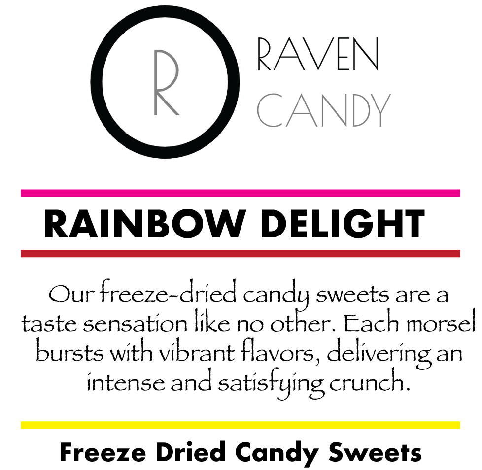 Freeze Dried Rainbow Delight – Raven Candy